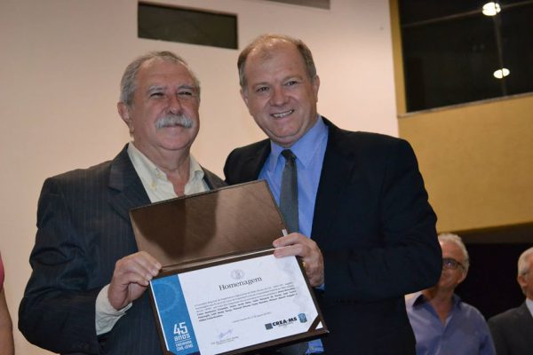 Nota de pesar - eng. civ. Chaia Jacob Neto - CREA-MS